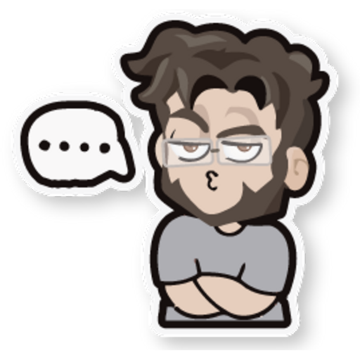Sticker Maker - 12.2 Aburrido Esperando Cari