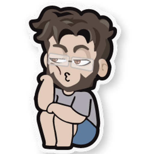Sticker Maker - 12.2 Aburrido Esperando Cari