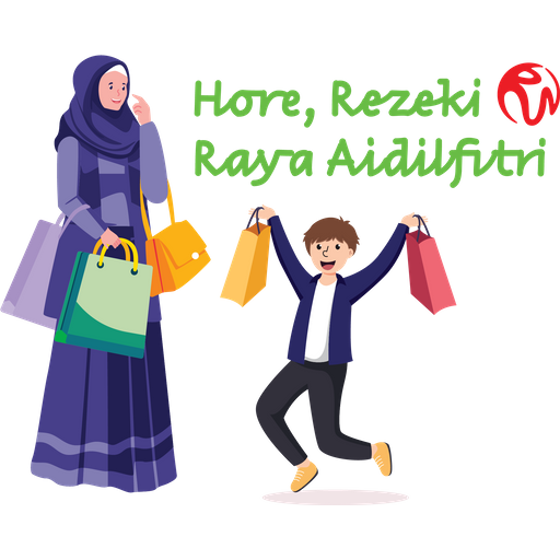 Sticker Maker - 2024 Fuuuh! Jom Raya Kaw Kaw