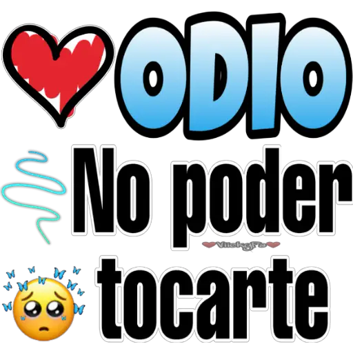 Sticker Maker - 30 cosas que odio de ti