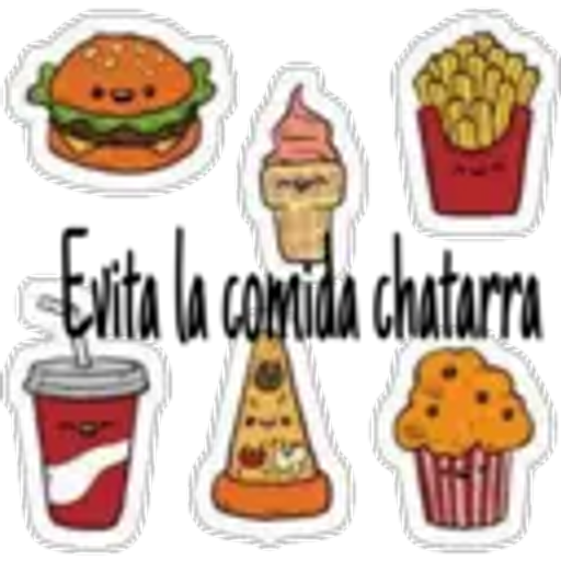 Sticker Maker - 4.18 Comida Fea
