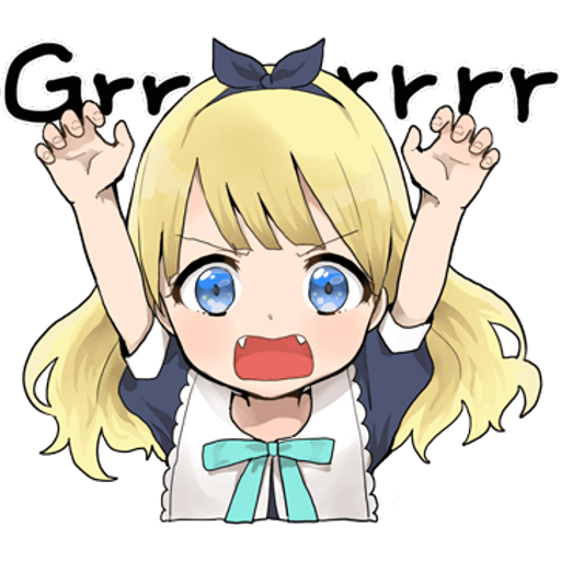 Sticker Maker - A little girl Sticker 3 EN#1