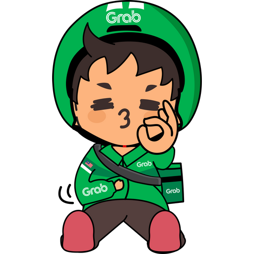 Sticker Maker - Abang Grab 2022 Stickers