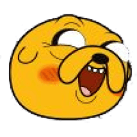 Sticker Maker - adventure time - jake