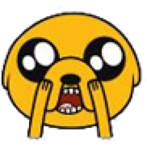 Sticker Maker - adventure time - jake