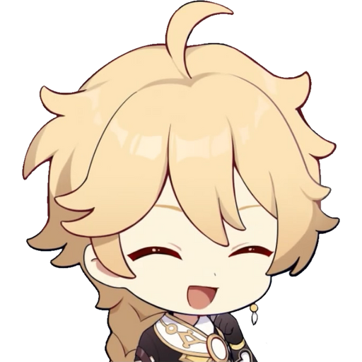 Sticker Maker - Aether [Genshin Impact]