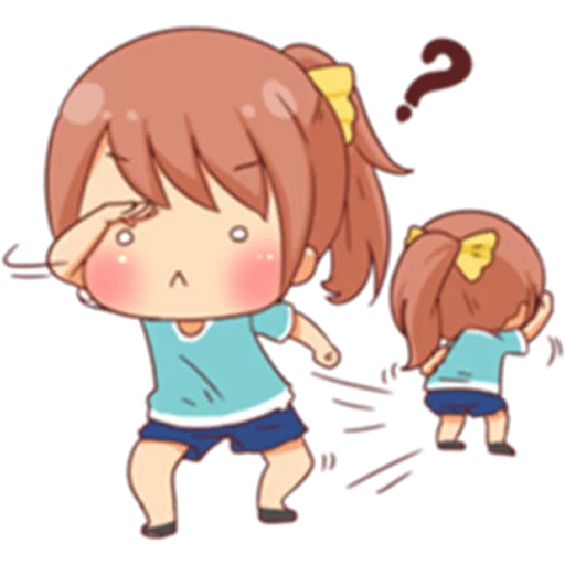 Sticker Maker - Aggressive Girl #1