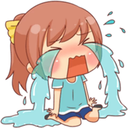 Sticker Maker - Aggressive Girl #1