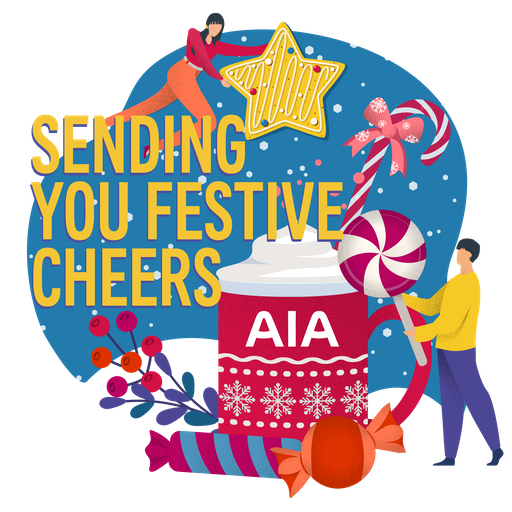 Sticker Maker - AIA Christmas & New Year 2021