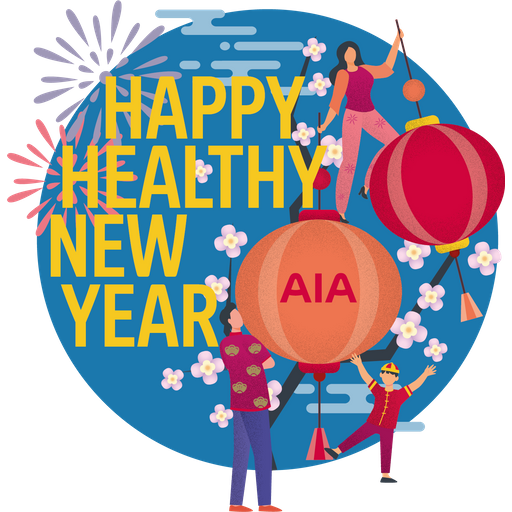 Sticker Maker - AIA SG - CNY Stickers