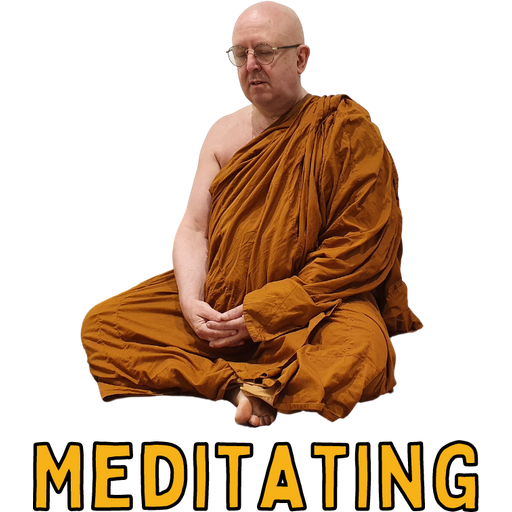 Sticker Maker - Ajahn Brahm Stickers Vol.2