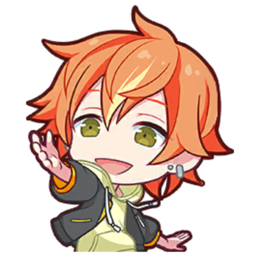 Sticker Maker - Akito Shinonome Stamps