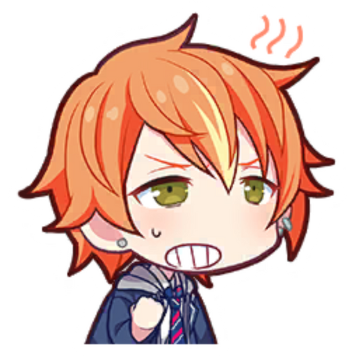 Sticker Maker - Akito Shinonome Stamps