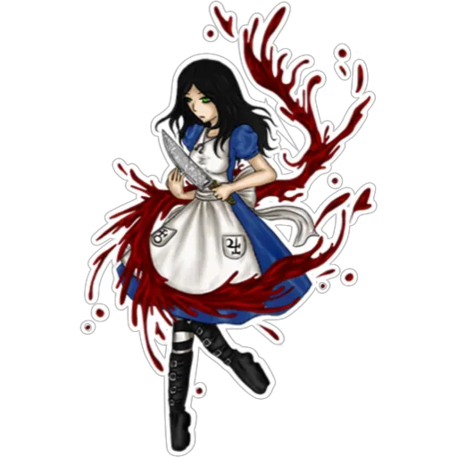 Sticker Maker - Alice in Wonderland