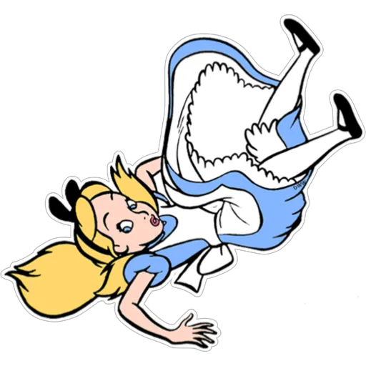 Sticker Maker - Alice in Wonderland