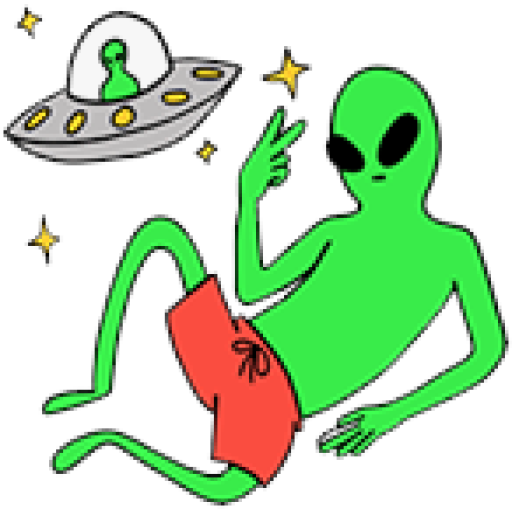Sticker Maker Alien