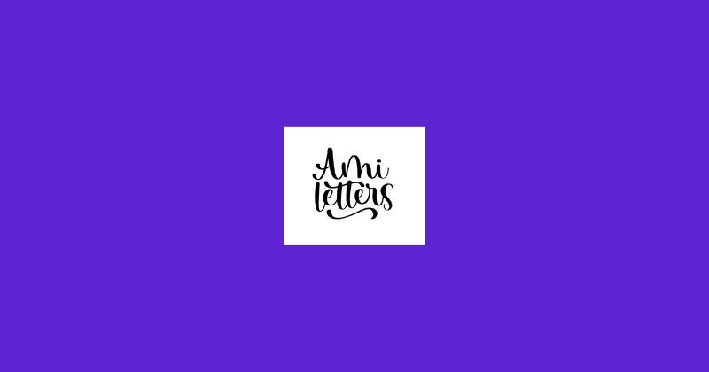 Sticker Maker - Ami Letters Mov