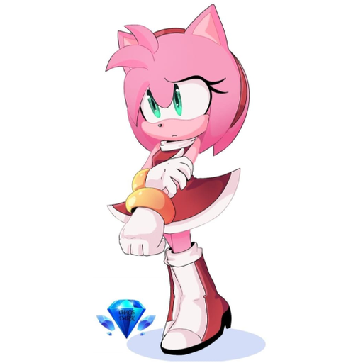 Sticker Maker - Amy and sonic
