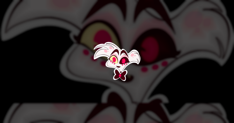 Sticker Maker - Angel Dust Sticker