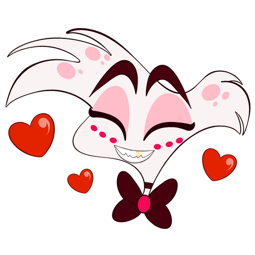 Sticker Maker - Angel Dust Sticker