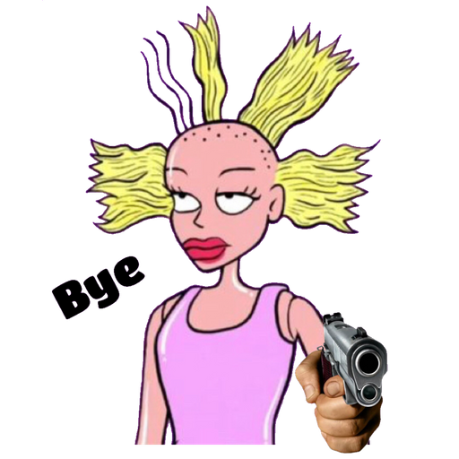 Sticker Maker - Angelica rugrats