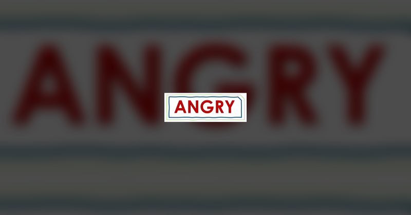 Sticker Maker - Angry