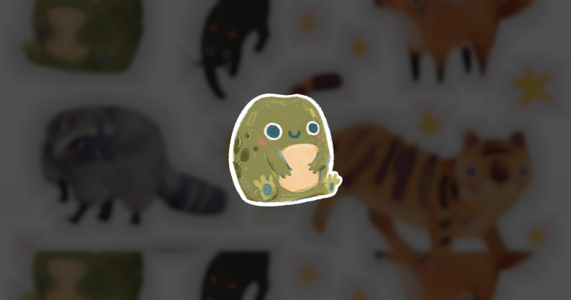 Sticker Maker - cute animals 1 by silvan borer