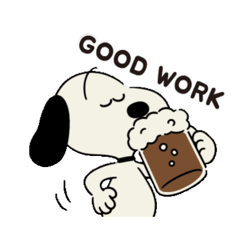 Sticker Maker - Animated Retro Snoopy