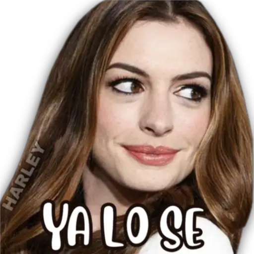 Sticker Maker - ??Anne Hathaway
