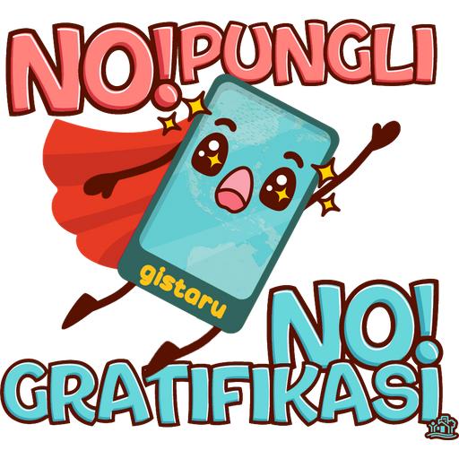 Sticker Maker Antikorupsi Gistaru