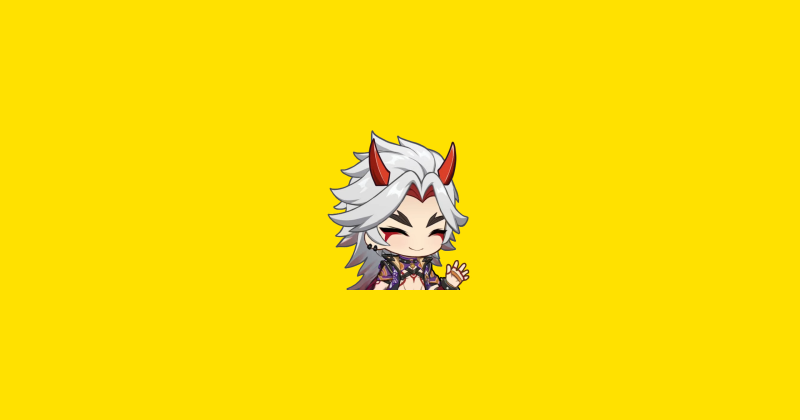 Sticker Maker - Genshin Arataki itto