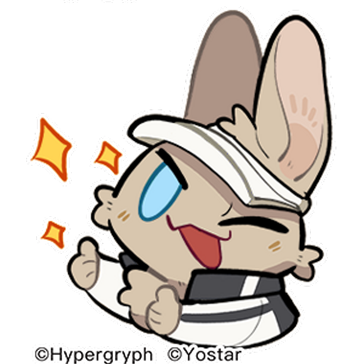 Sticker Maker - arknights sticker rabbit