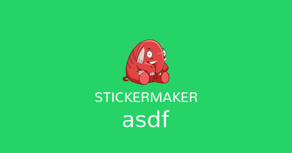 Sticker Maker - asdf