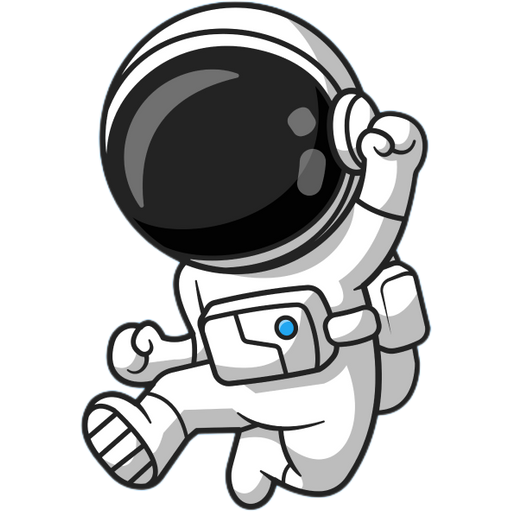 Sticker Maker - astronauta