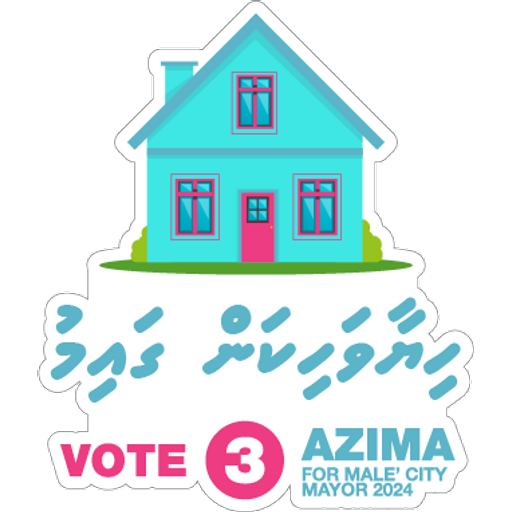Sticker Maker - Azima for Mayor