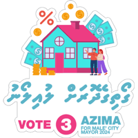 Sticker Maker - Azima for Mayor
