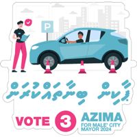 Sticker Maker - Azima for Mayor