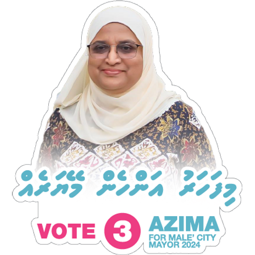 Sticker Maker - Azima for Mayor