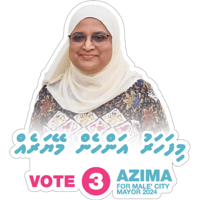 Sticker Maker - Azima for Mayor