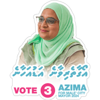 Sticker Maker - Azima for Mayor