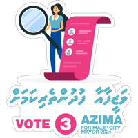 Sticker Maker - Azima for Mayor