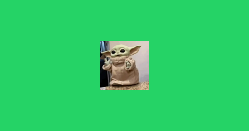Sticker Maker - baby yoda grogu v2 by rickygzz