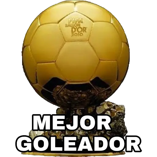 Sticker Maker - BALON DE ORO