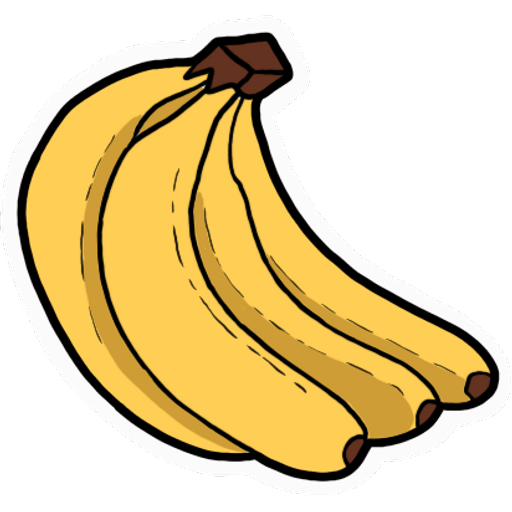 Sticker Maker - Banana Bread Doodles