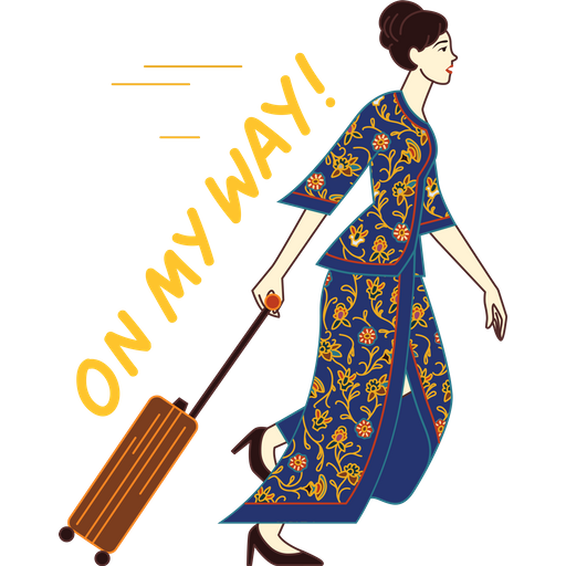 Sticker Maker - Batik Kita: Dressing in Port Cities
