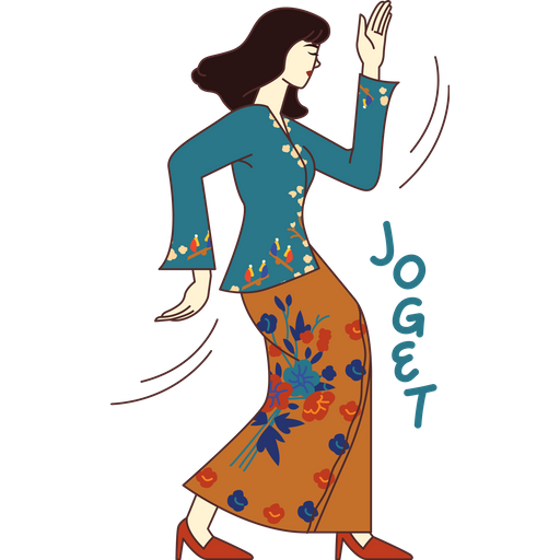 Sticker Maker - Batik Kita: Dressing in Port Cities