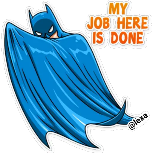 Sticker Maker - Batman Comic?