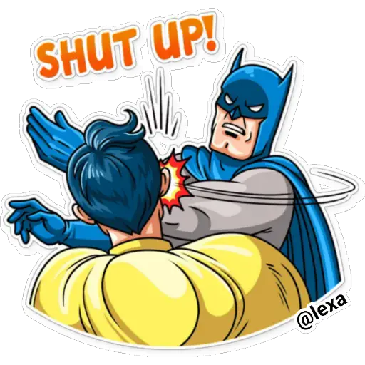 Sticker Maker - Batman Comic?