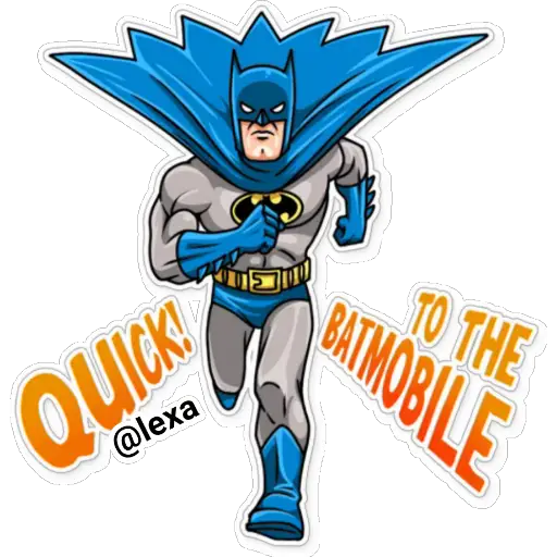 Sticker Maker - Batman Comic?