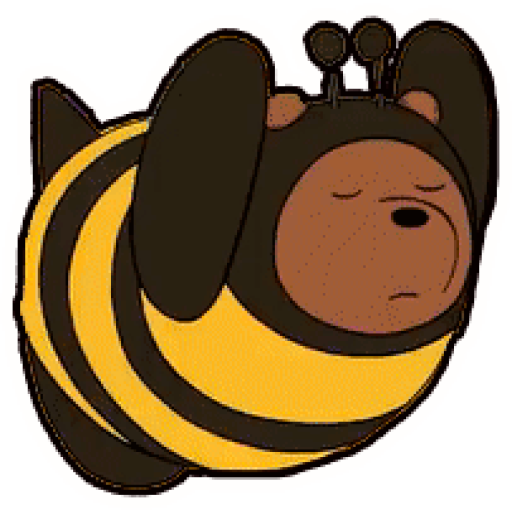Sticker Maker - Beehive (We Bare Bears)